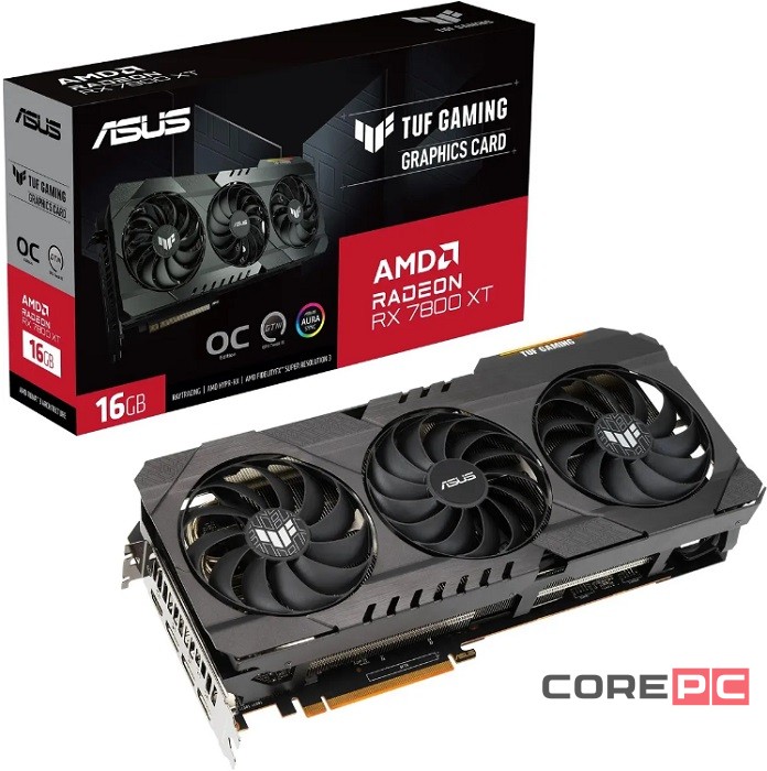 Видеокарта ASUS (TUF-RX9070XT-O16G-GAMING) Radeon RX 9070 XT 16GB TUF ...